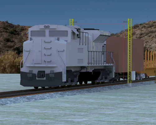 High and Wide Load Detector